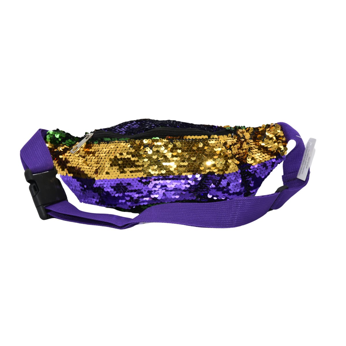 Mardi Gras Color Block Sequin Fanny Pack - Mardi Gras Apparel ...